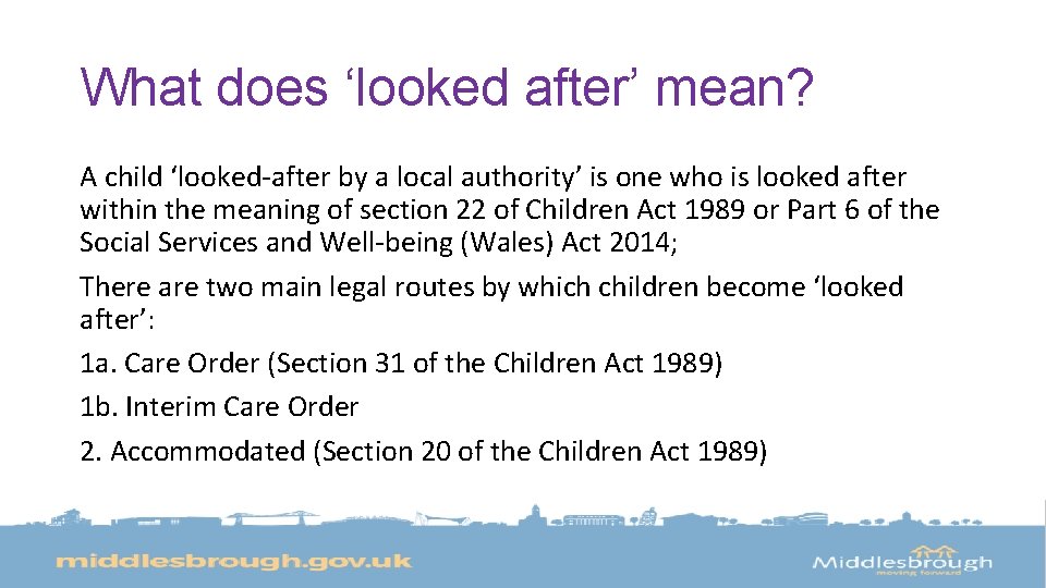 The role and responsibilities of the Designated Teacher