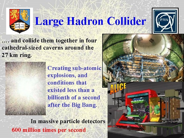 Recreating the Big Bang with the Worlds Largest