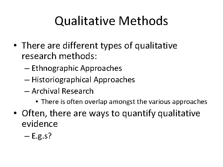 Methods of Research Why Research Methods Purpose Establishing