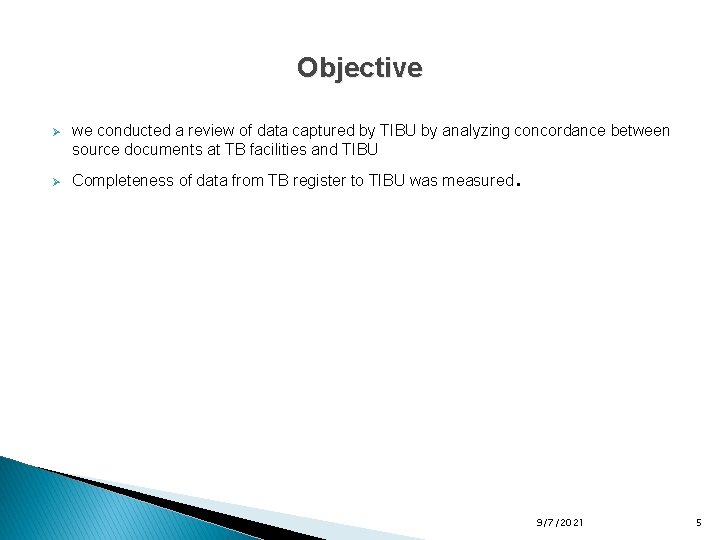 7 th EAHSC Electronic Tuberculosis Surveillance System reporting