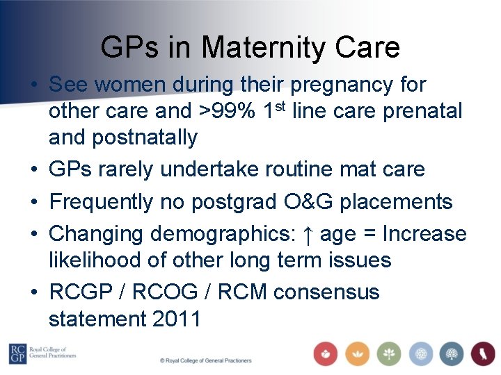 Awareness of injury in childbirth in Primary Care