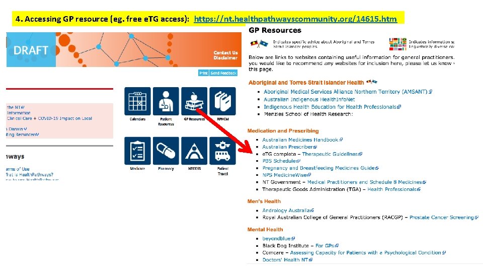 What is NT Health Pathways Presentation for AMSANT