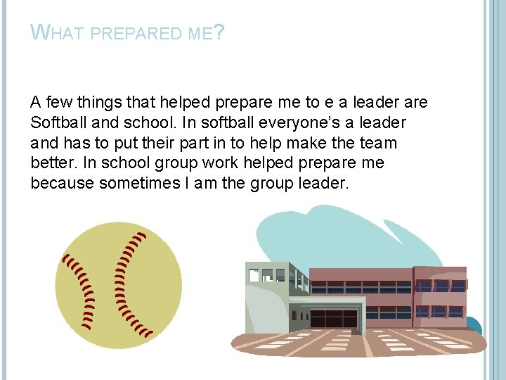 LEADERSHIP PRESENTATION By Megan Michalak INTRODUCTION My name