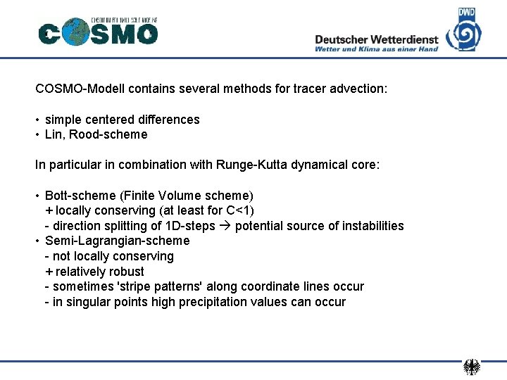 Improvement of the SemiLagrangian advection by selective filling