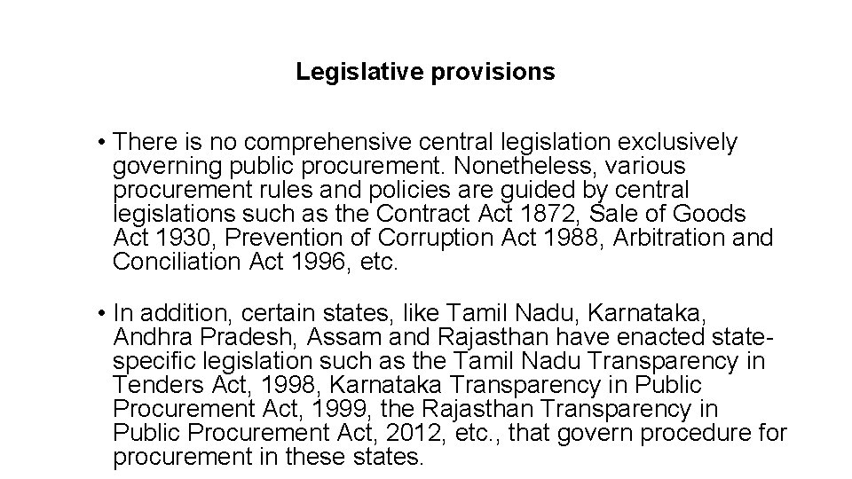 Introduction to Public Procurement by V K Mathur