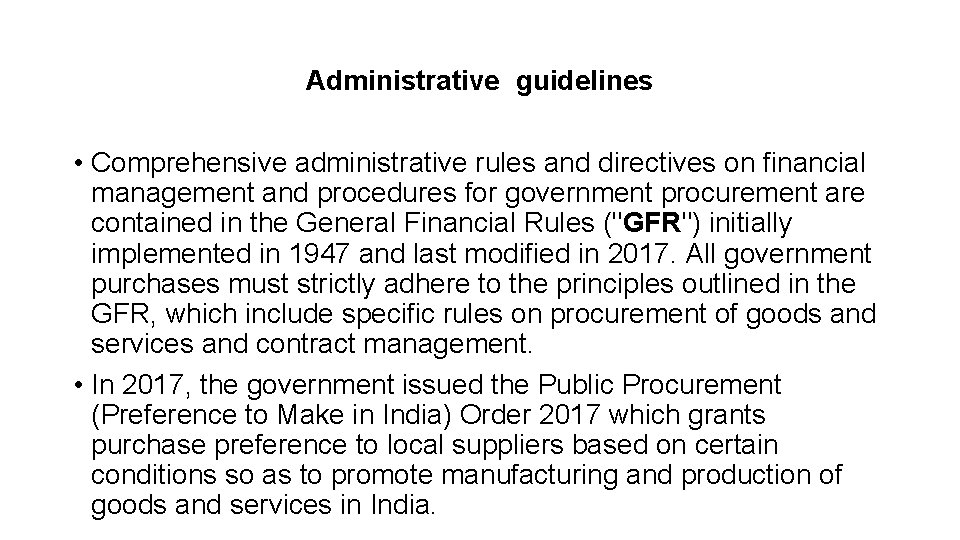 Introduction to Public Procurement by V K Mathur