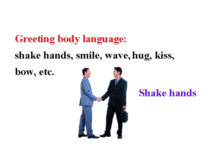 Unit 4 Body Language Communication No Problem Jianou