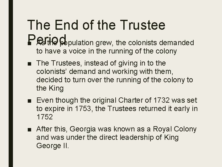 LIFE IN TRUSTEE GEORGIA August 25 2016 Trustee