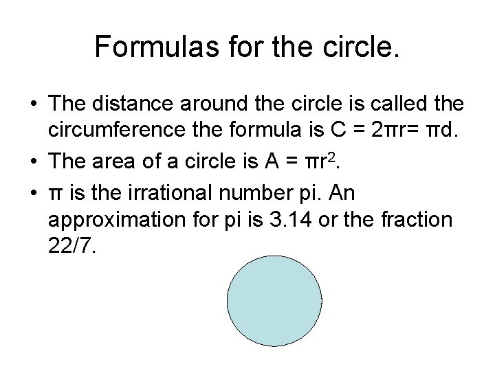Perimeter Area Section 6 1 Perimeter The distance
