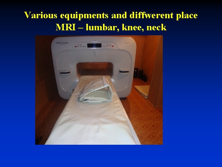 Anaesthesia for MRI Dr S Parthasarathy MD DA