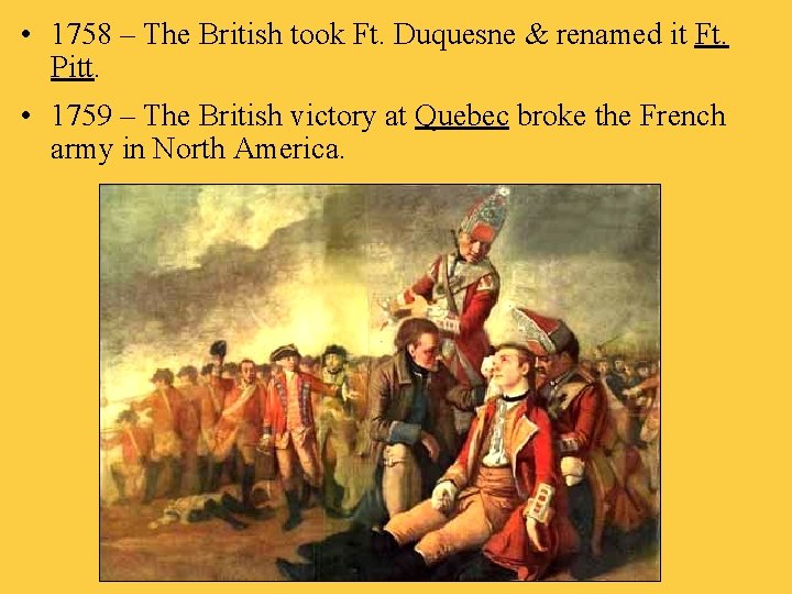 Unit 2 Colonial America Part 7 The French