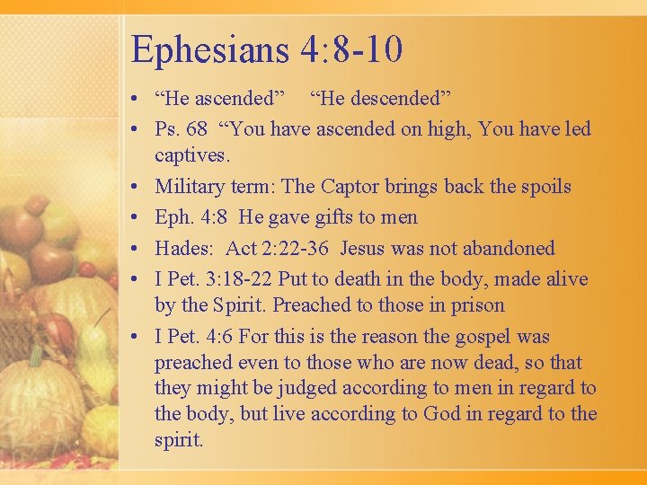 Ephesians Lesson 7 Ephesians 4 7 16 Contrast