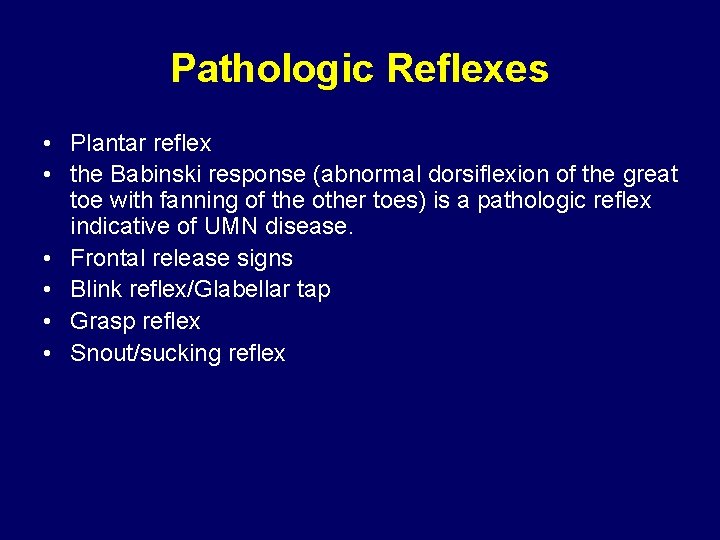 Basics of neuroexam Neurology is Stroke Vertebrogenic disorders