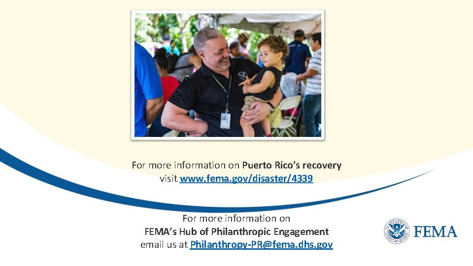FEMAs HUB OF PHILANTHROPIC ENGAGEMENT PUERTO RICO Building