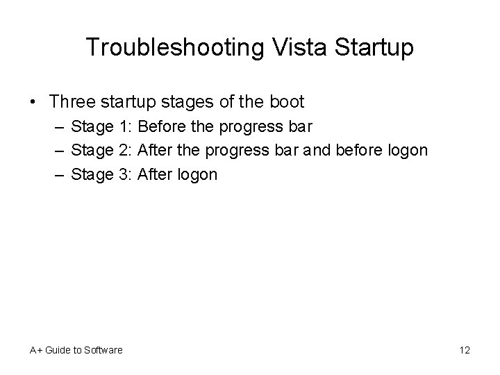 A Guide to Software Managing Maintaining and Troubleshooting