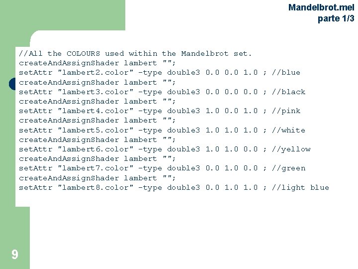Uso de MEL Maya Embedded Language Para Nmeros