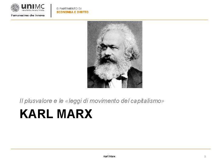 Il plusvalore e le leggi di movimento del