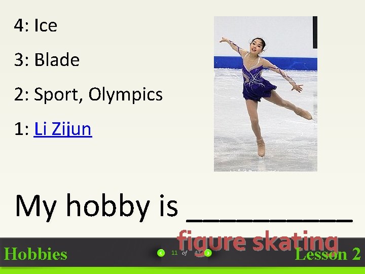 Grade 5 Class 1 Hobbies and Leisure Activities