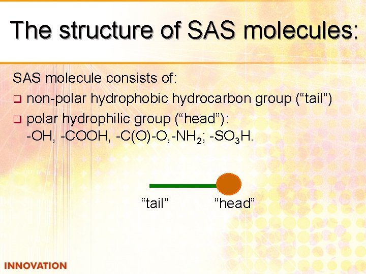 Physical chemistry of surface phenomena Basics of adsorptive
