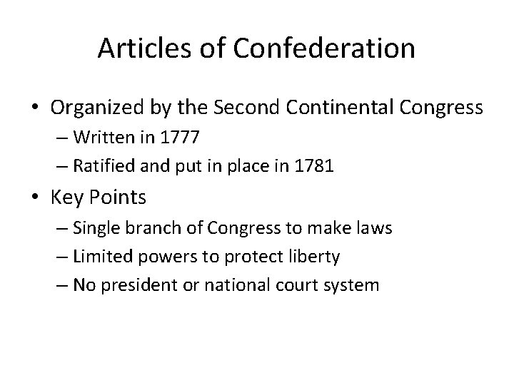 Chapter 5 Section 1 Ideas About Government English