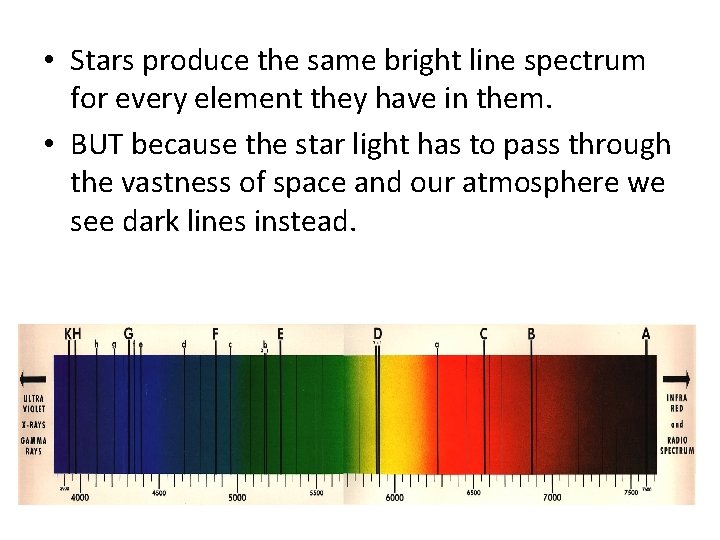 Stellar Classification How we know We learn about