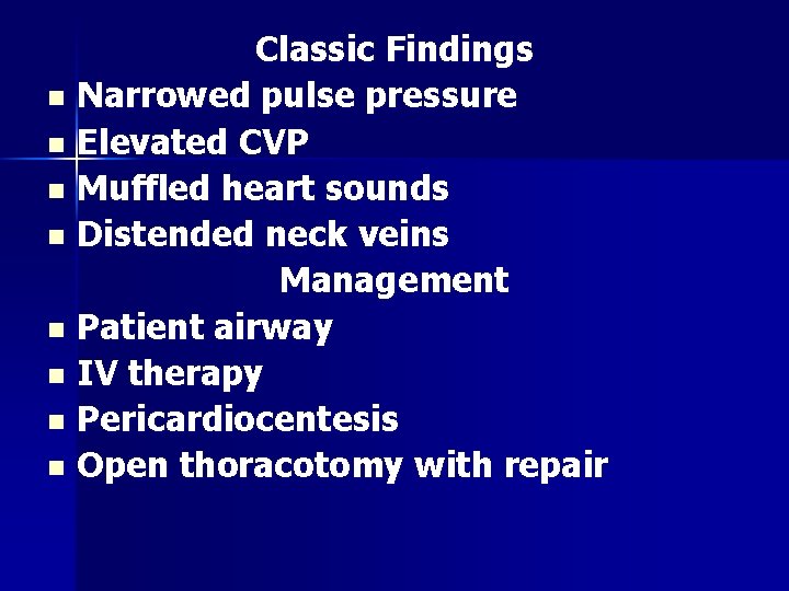 Advanced Trauma Life Support Thoracic Trauma Objectives AIdentify