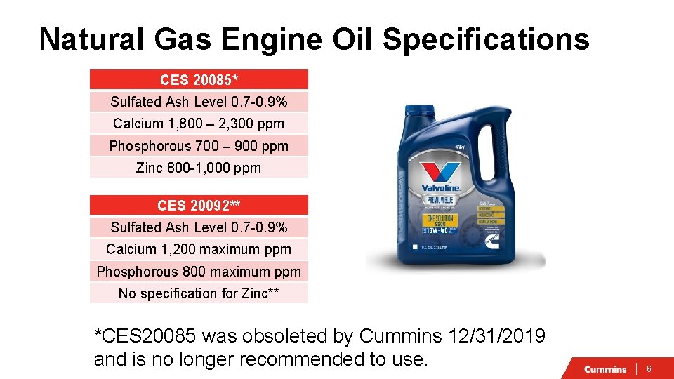 Natural Gas Engine Maintenance Jason Bauer 9292020 Cummins