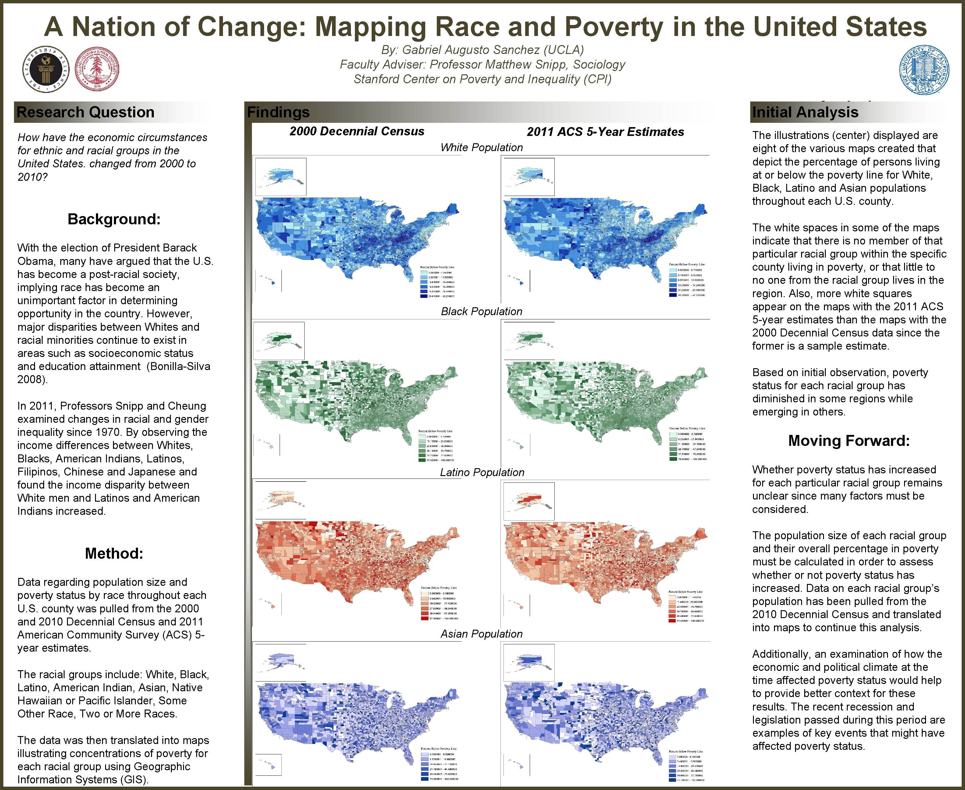 A Nation of Change Mapping Race and Poverty