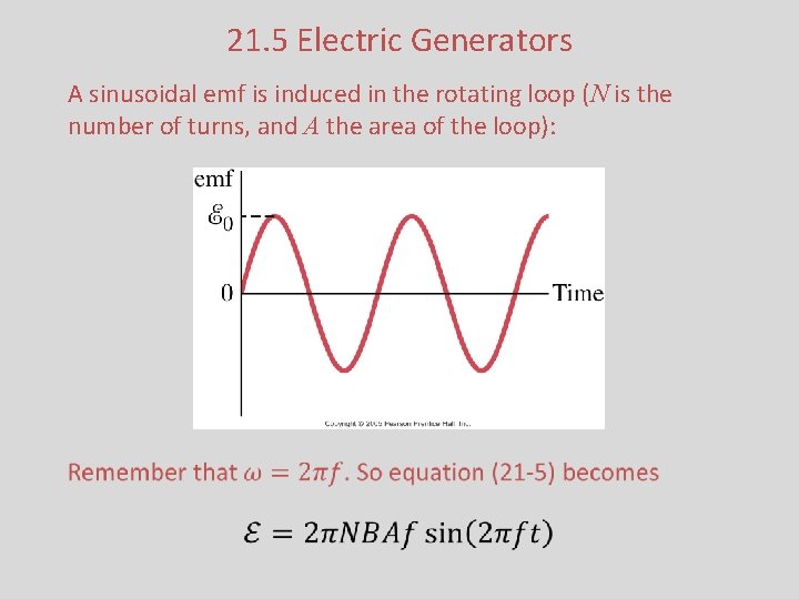 Back EMF 21 5 Electric Generators A generator