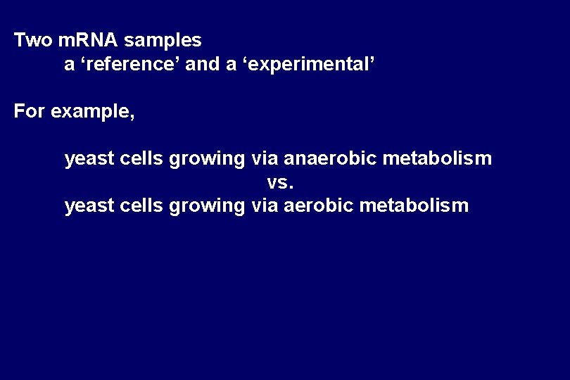 Microarrays Gene Chips Pioneered by Pat Brown in