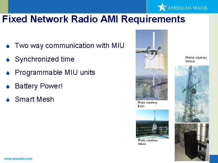 Getting Smarter with Advanced Metering Infrastructure Dave Hughes