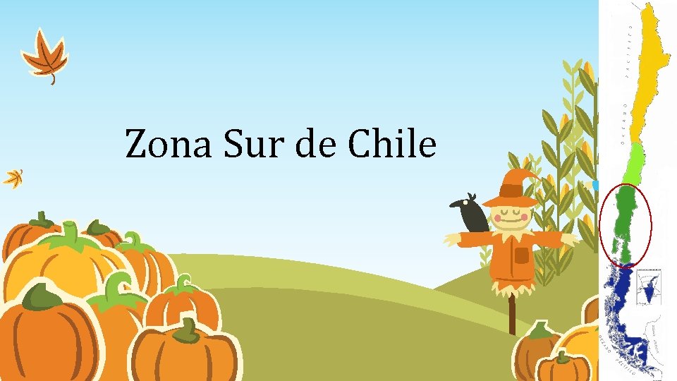 Zona sur Objetivo Conocer caractersticas de la Zona