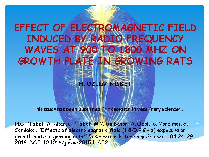 EFFECT OF ELECTROMAGNETIC FIELD INDUCED BY RADIO FREQUENCY