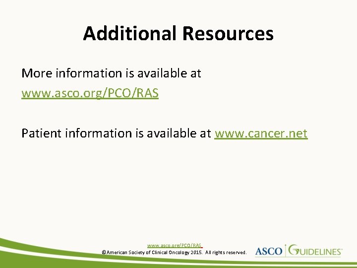 Extended RAS Gene Mutation Testing in Metastatic Colorectal