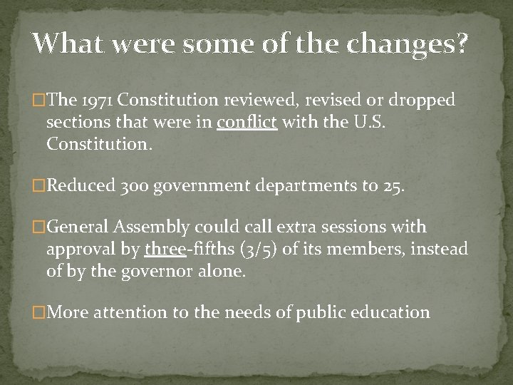 History of North Carolinas Constitution LinseyPatton 4 th