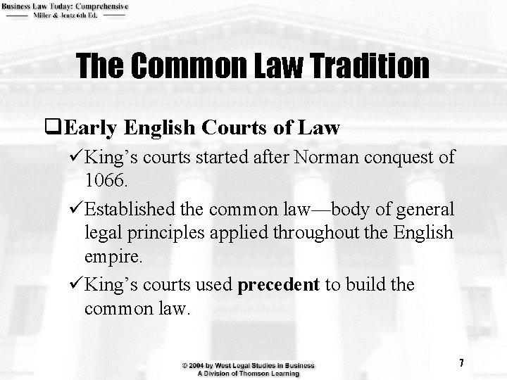 Chapter 1 The Legal Environment Learning Objectives q