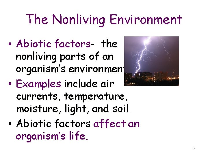 What is Ecology 1 Organisms and Their Environment