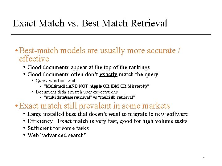 Boolean and Vector Space Retrieval Models Sampath Jayarathna