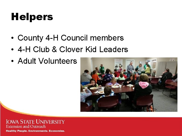 Using Themes for New 4 H Member Orientation