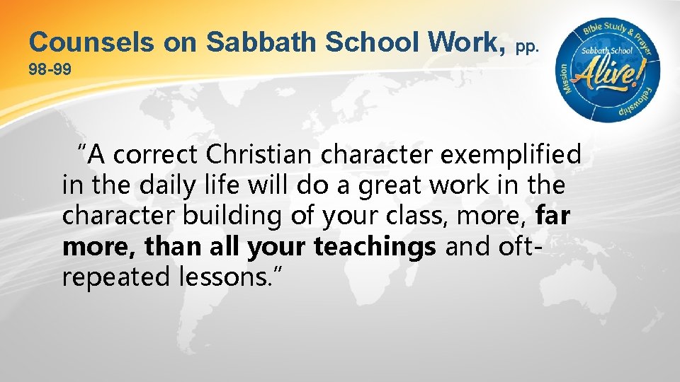 The SoulWinning Sabbath School Teacher Bible Study Prayer