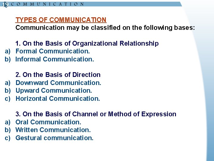 9 9 INTRODUCTION Communication is the process of