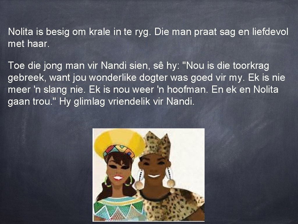 Die Slanghoofman n Tradisionele Zuluvolksverhaal Vertaal deur Engela