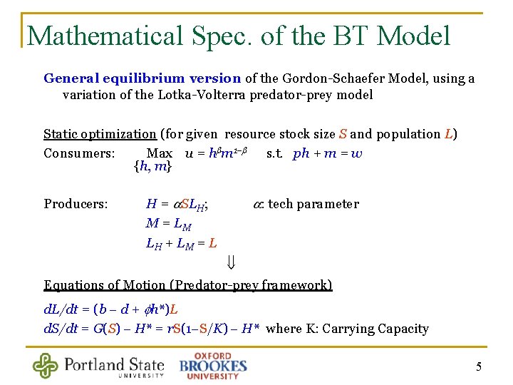 Using System Dynamics to Contribute to Ecological Economics