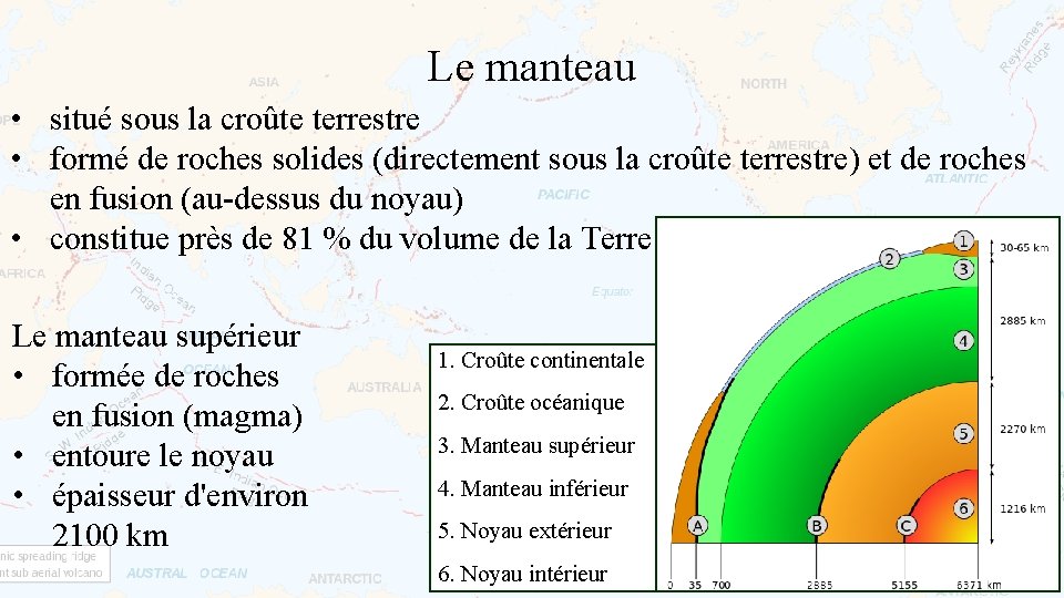 La structure interne de la Terre Gologie 1