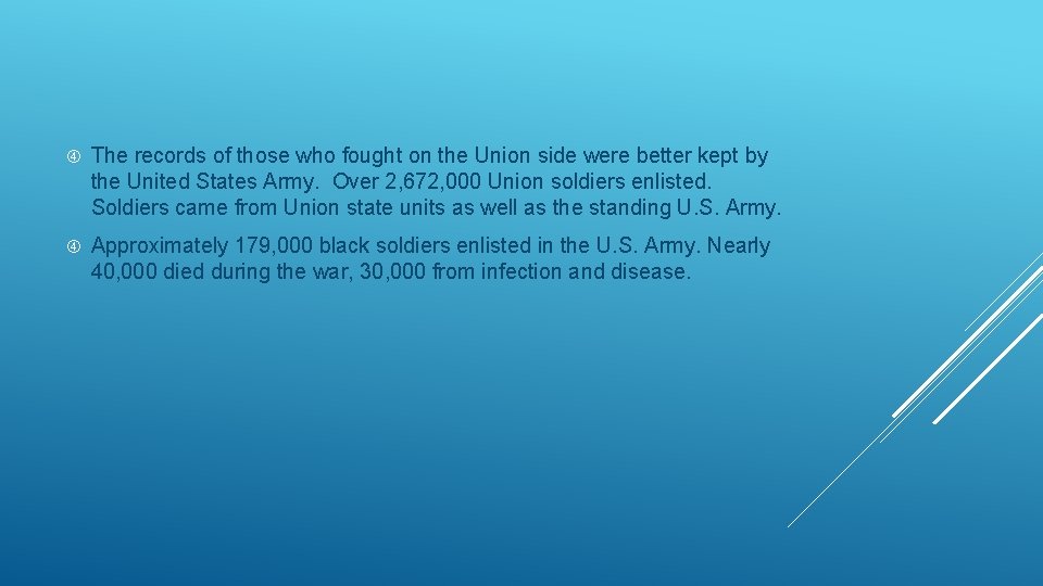 CIVIL WAR CASUALTIES Math The number of soldiers