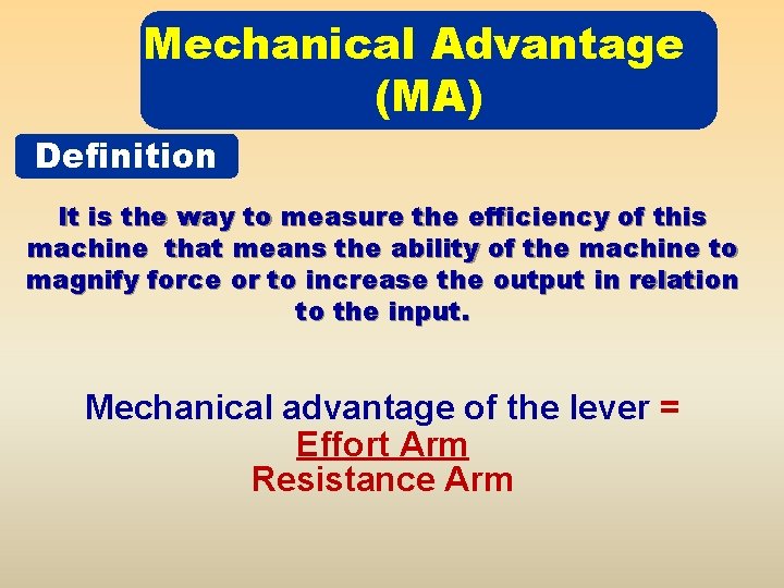 Simple body machines It include 1 Levers 2