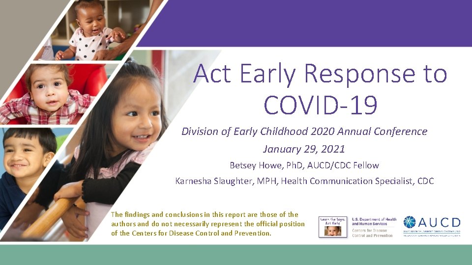 Act Early Response to COVID19 Division of Early