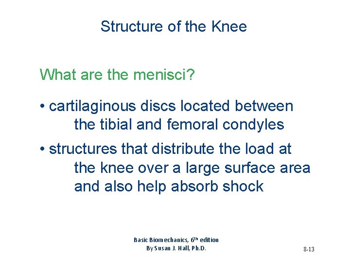 Chapter 8 The Biomechanics of the Human Lower