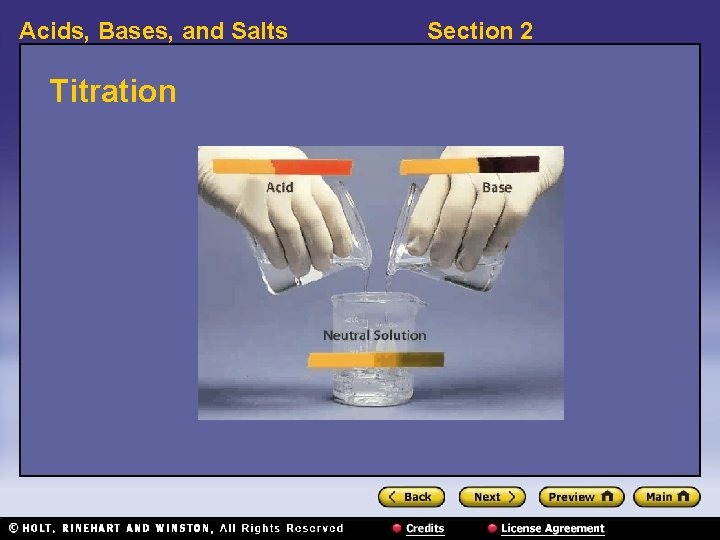 Acids Bases and Salts Section 2 Reactions of