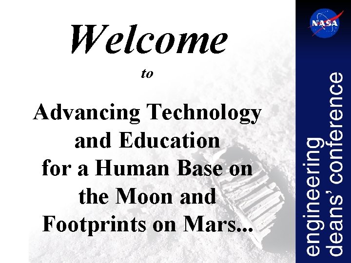 Welcome to Advancing Technology and Education for a